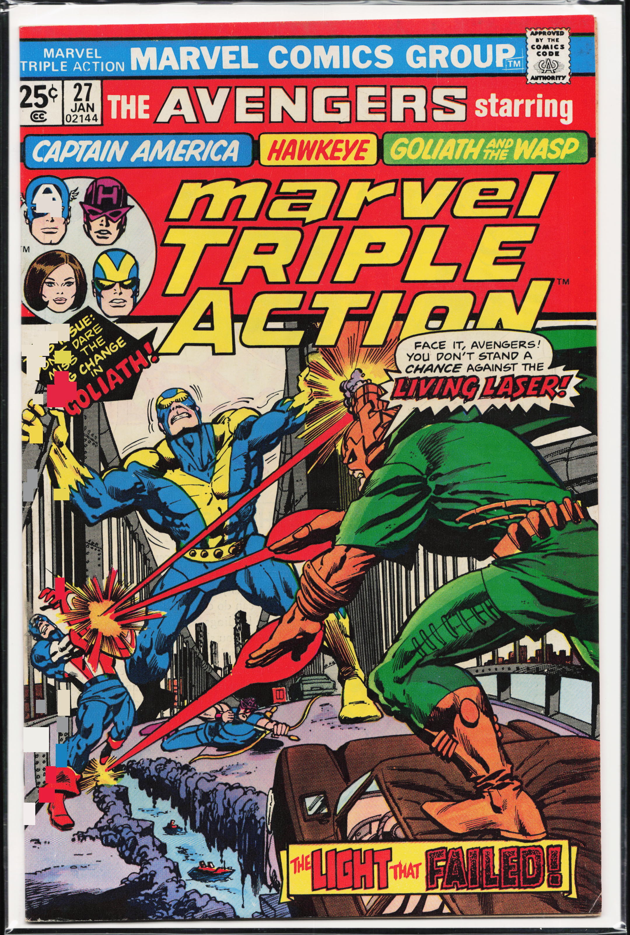 Marvel Triple Action #27 (1976) The Avengers | Comic Books - Bronze Age ...