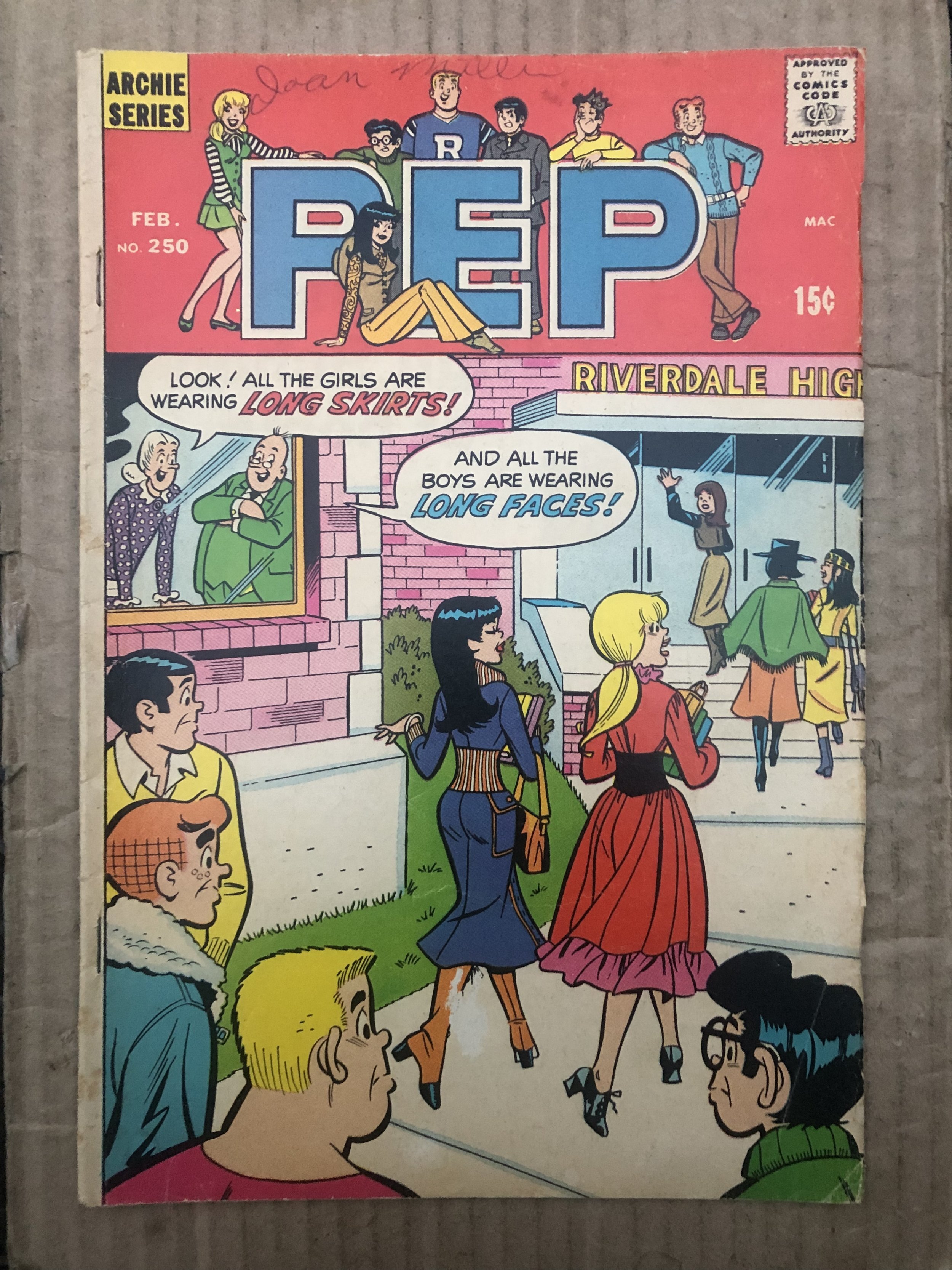 Pep Comics #250 (1971) | Comic Books - Bronze Age, Archie Comics / HipComic