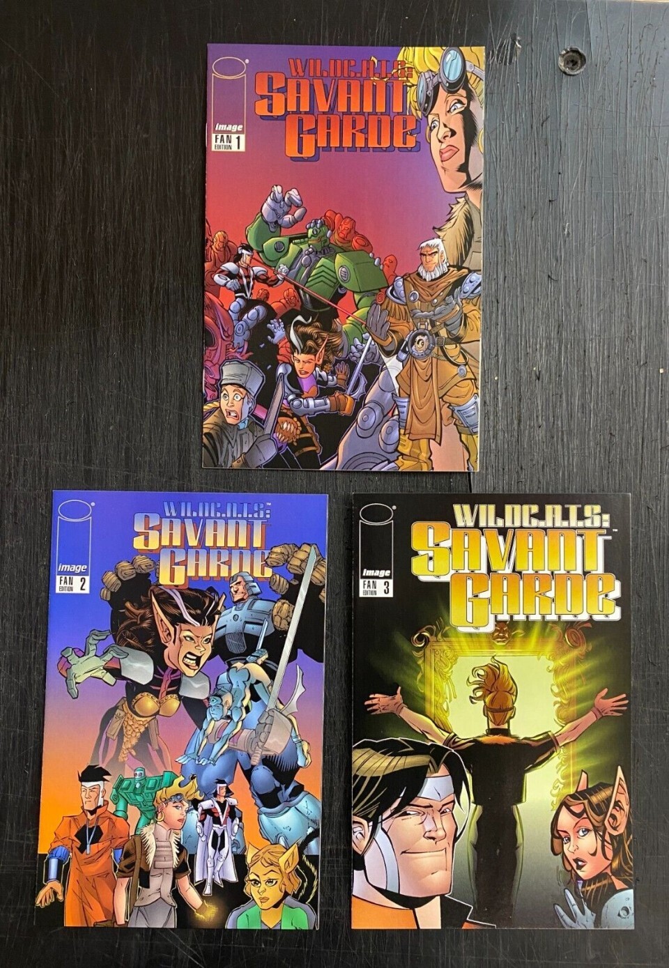 Savant Garde (1997) #'s 1 2 3 4 5 6 7 + Fan Edition #'s 1 2 3 Complete ...