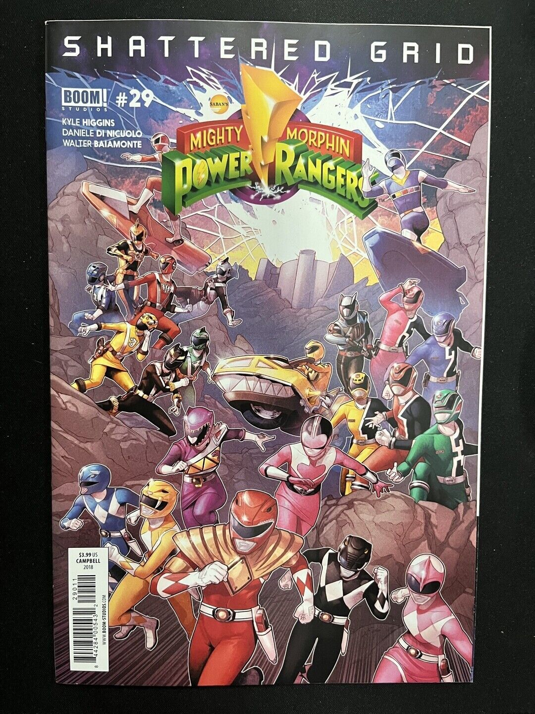 Mighty Morphin Power Rangers #29 NM 2018 Boom! Studios C45A | Comic ...