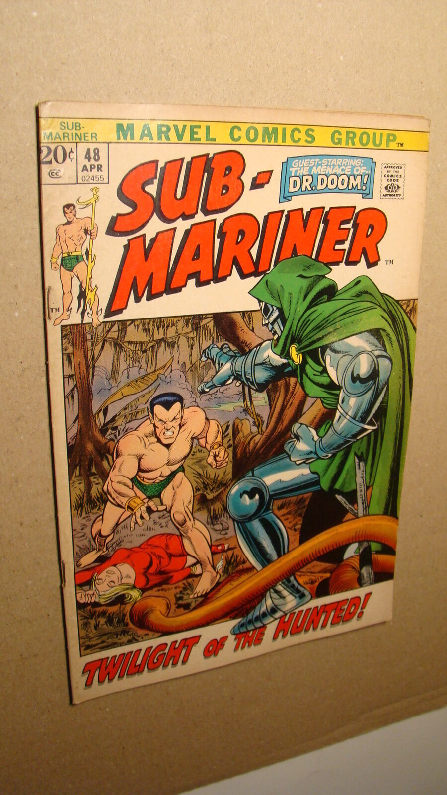 Sub-Mariner 48 *Solid* VS Doctor Doom M.O.D.a.K. 1971 Marvel | Comic ...
