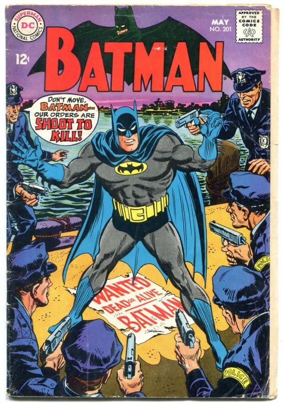 Batman #201 1968- Joker- Penguin- DC Silver Age G | Comic Books ...