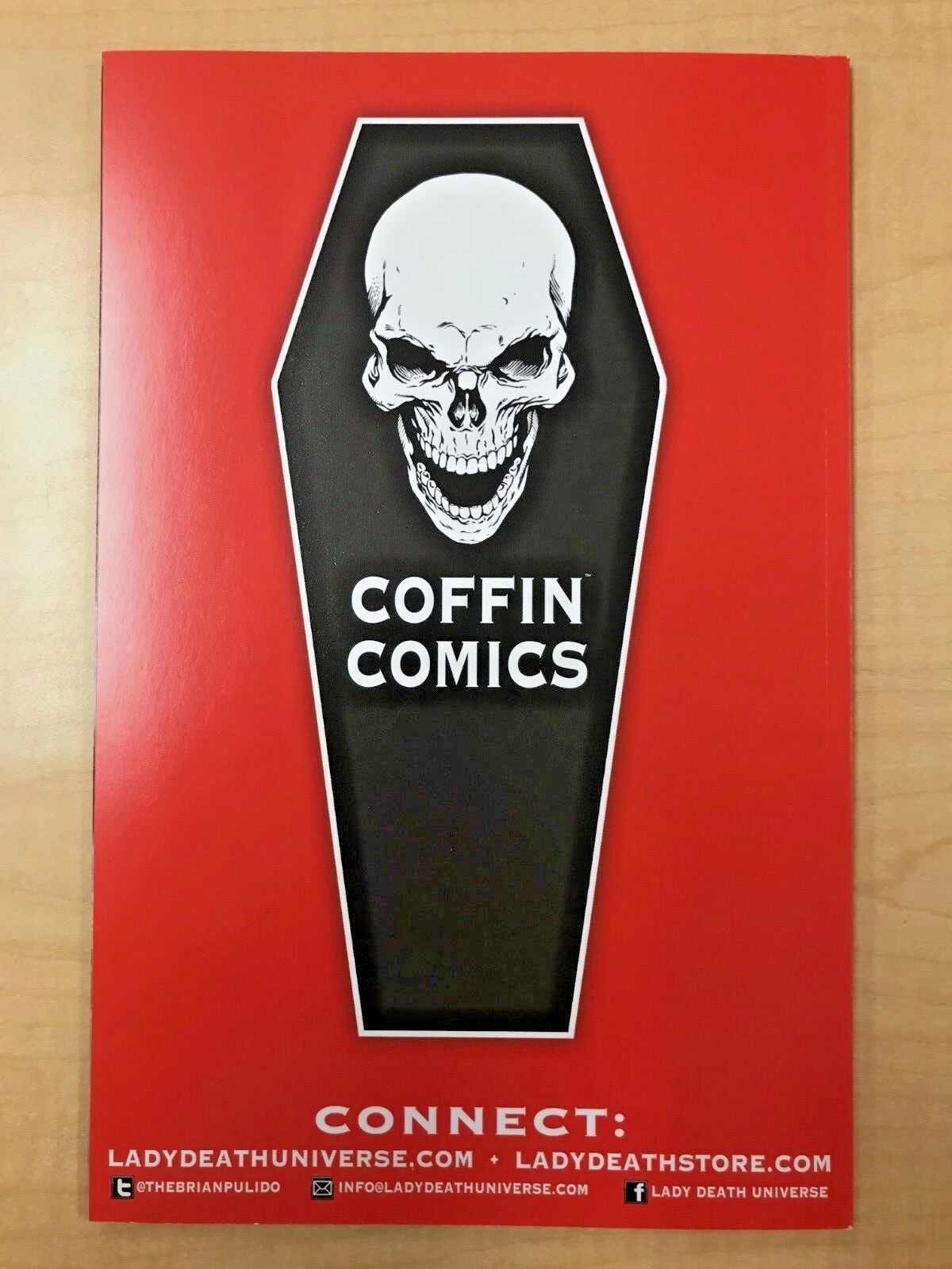 Lady Death Unholy Ruin #1 METAL Variant Cover by Jamie Tyndall Signed ...