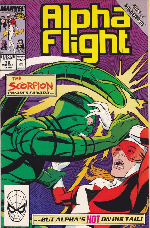 Alpha Flight #79 | Comic Books - Copper Age, Marvel, Superhero / HipComic