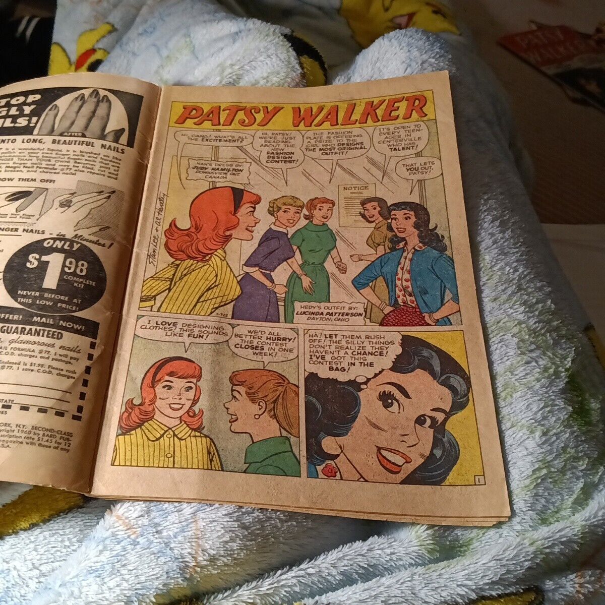 Patsy Walker #89 marvel atlas comics 1960 Silver age good girl art ...