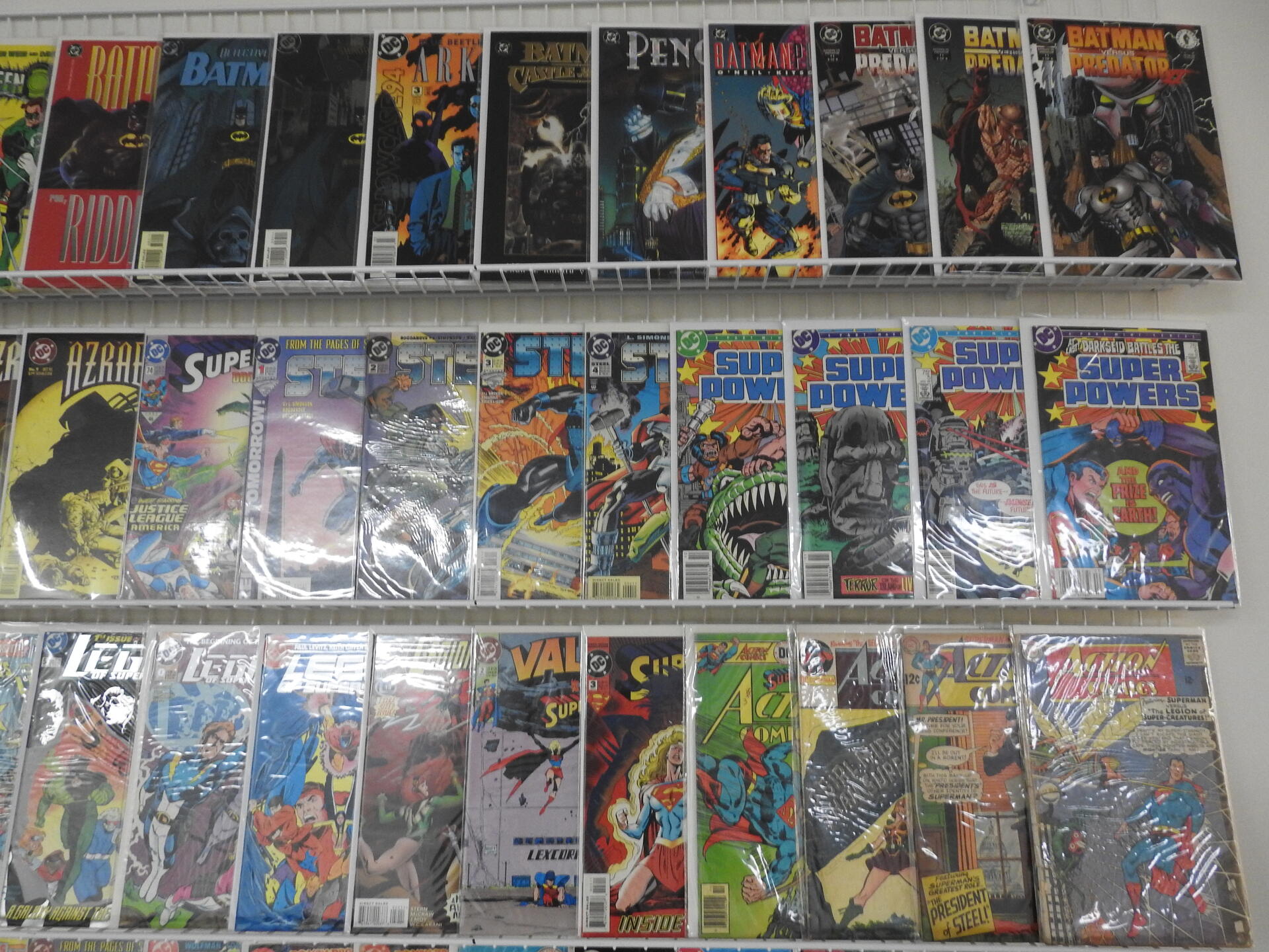 Huge Lot 120+ Comics W/ Superboy, Batman, Action Comics+ Avg Fine ...