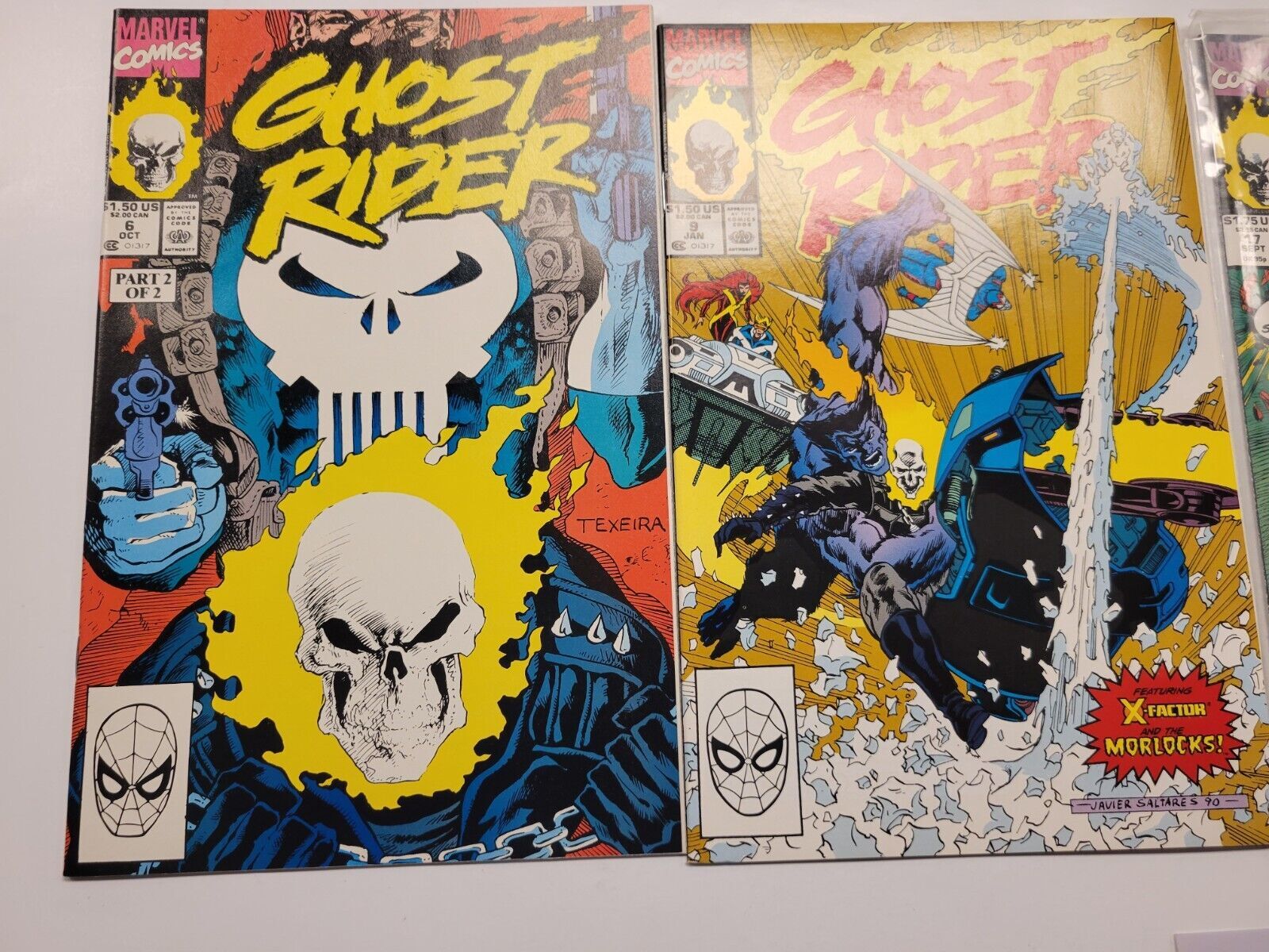 4 Ghost Rider Marvel Comic Books #6 9 17 18 27 TJ3 | Comic Books ...