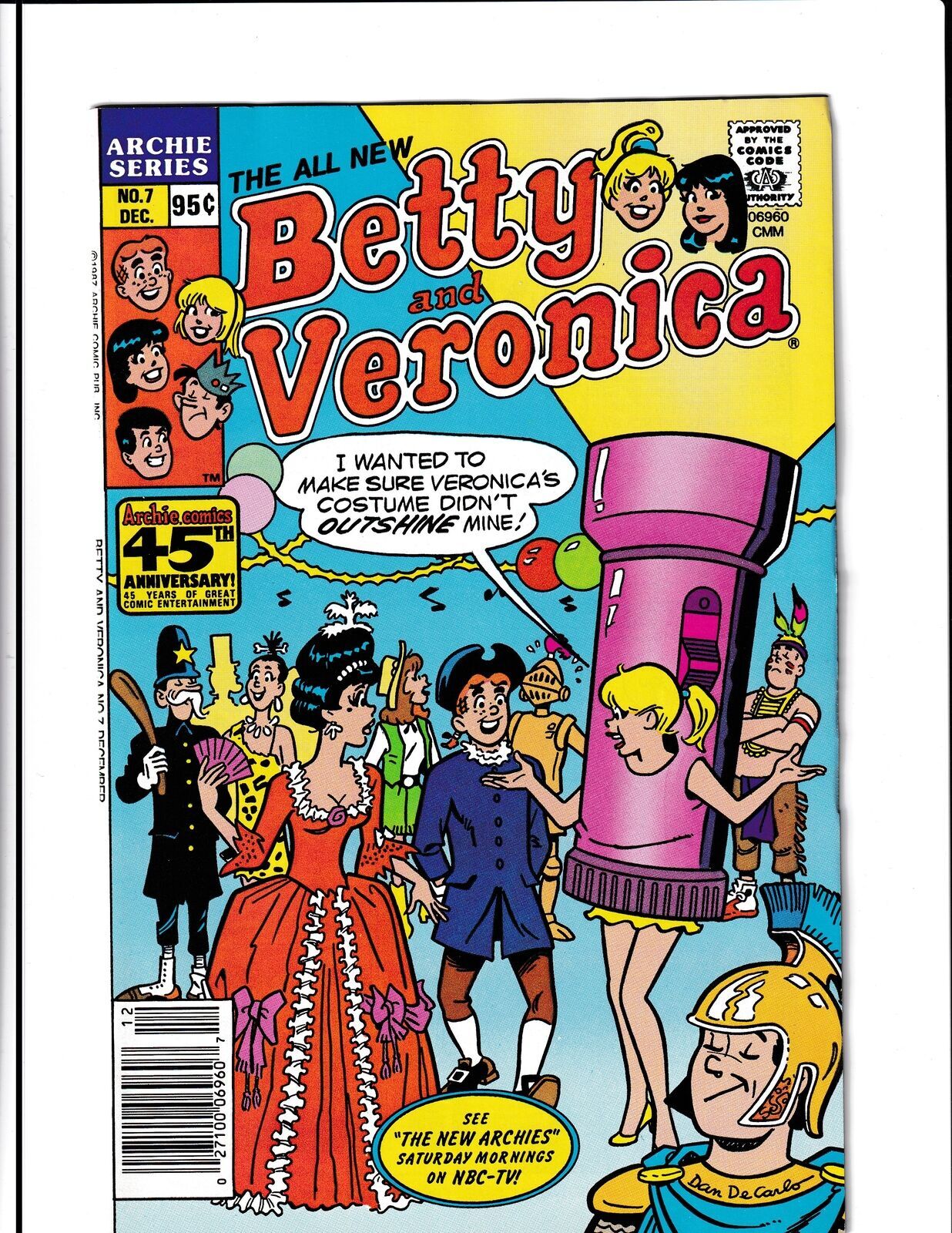 Betty and Veronica #7 (1987) Canadian Newsstand Archie Comics | Comic ...
