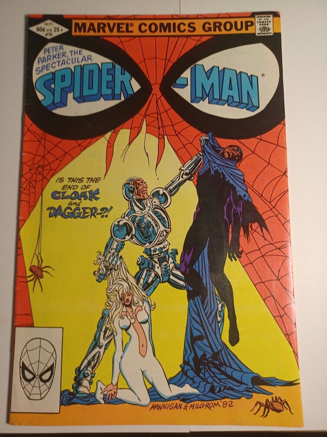 Spectacular Spider-Man #70 VG Cloak and Dagger Marvel Comics c219 ...