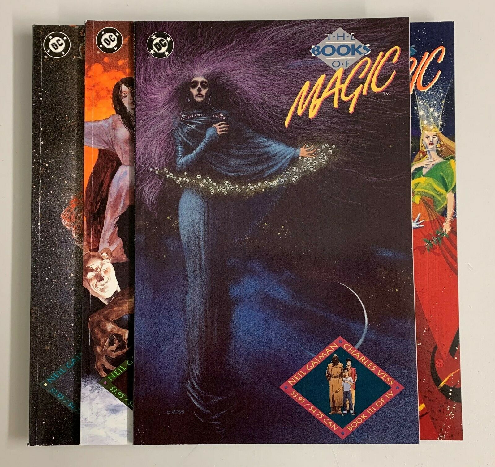 Books of Magic #1-4 Set (DC 1990) 1 2 3 4 Neil Gaiman (9.0+) | Comic ...