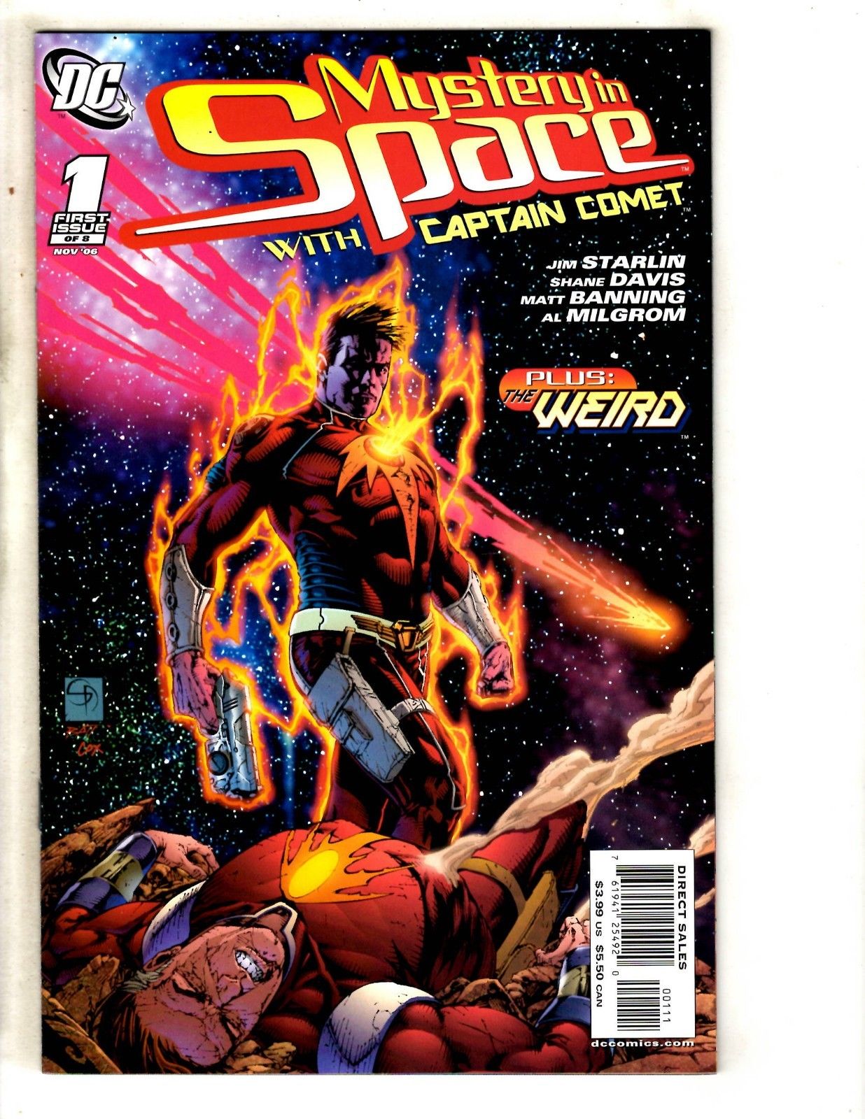 12 DC Comics Mystery In Space # 1 2 3 4 5 6 7 8 + Cosmic Odyssey # 1 2 ...