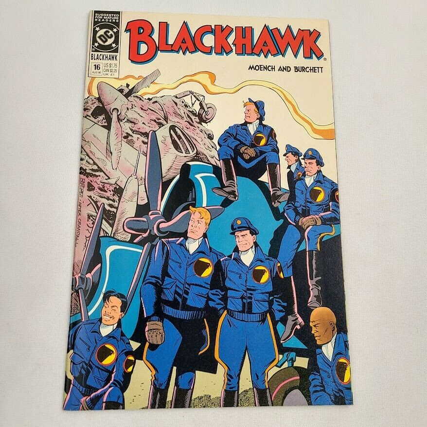 Blackhawk 16 DC Comics Aug 1990 VF Final Issue | Comic Books - Copper ...