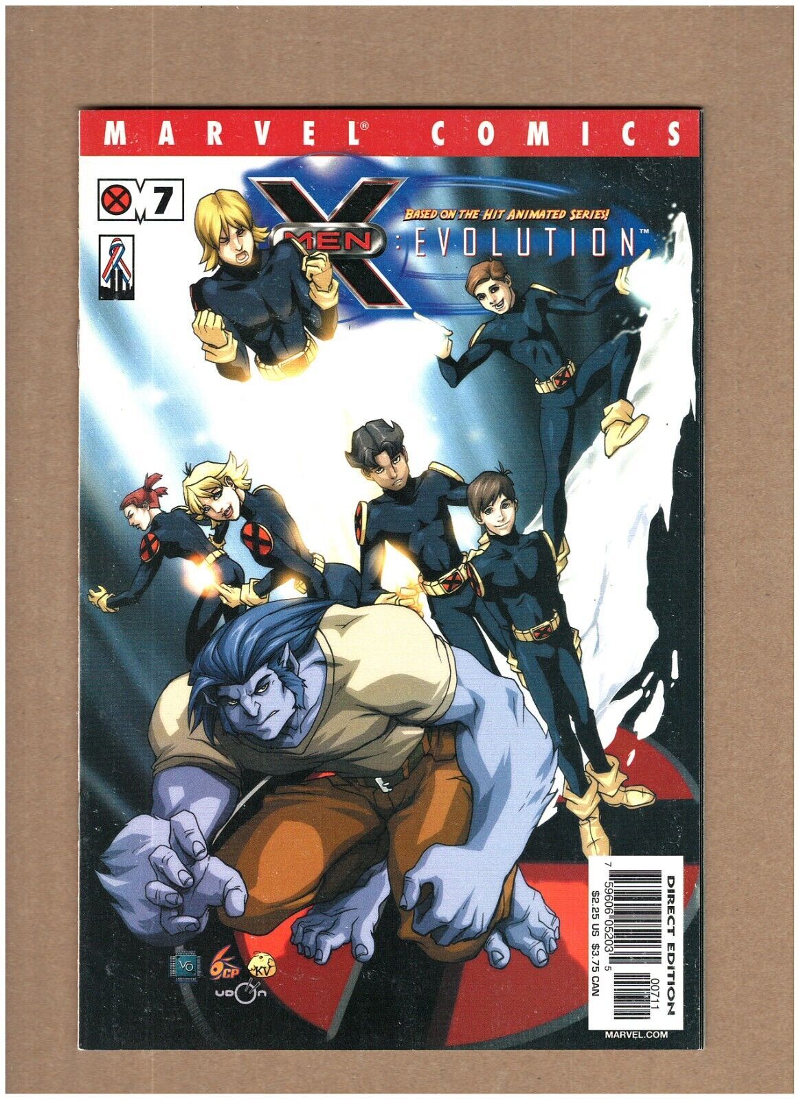 X-Men: Evolution #7 Marvel Comics 2002 Animated Series Rogue Wolverine ...