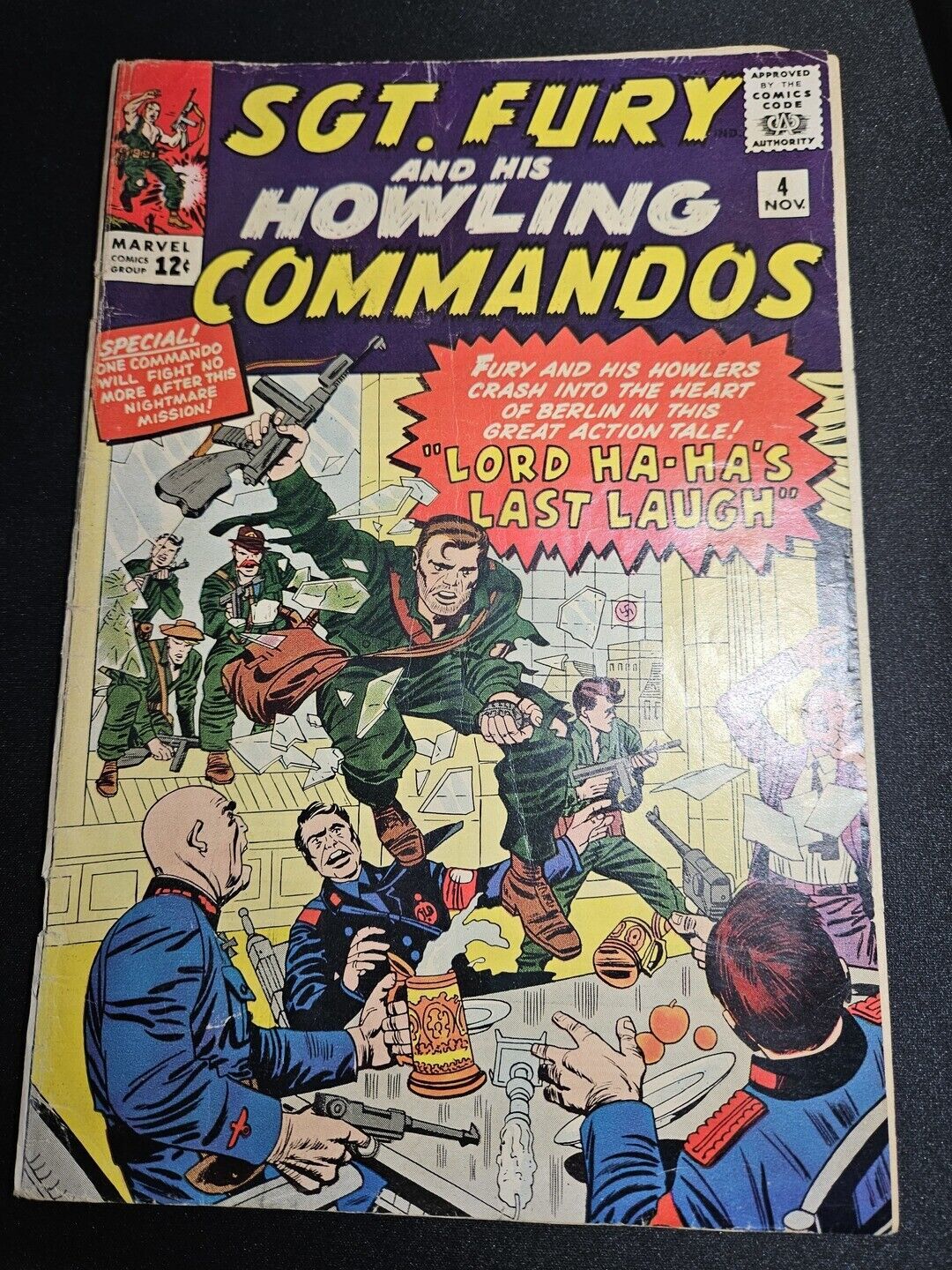 Sgt. Fury and His Howling Commandos #4 VG Marvel Comics c1b | Comic ...