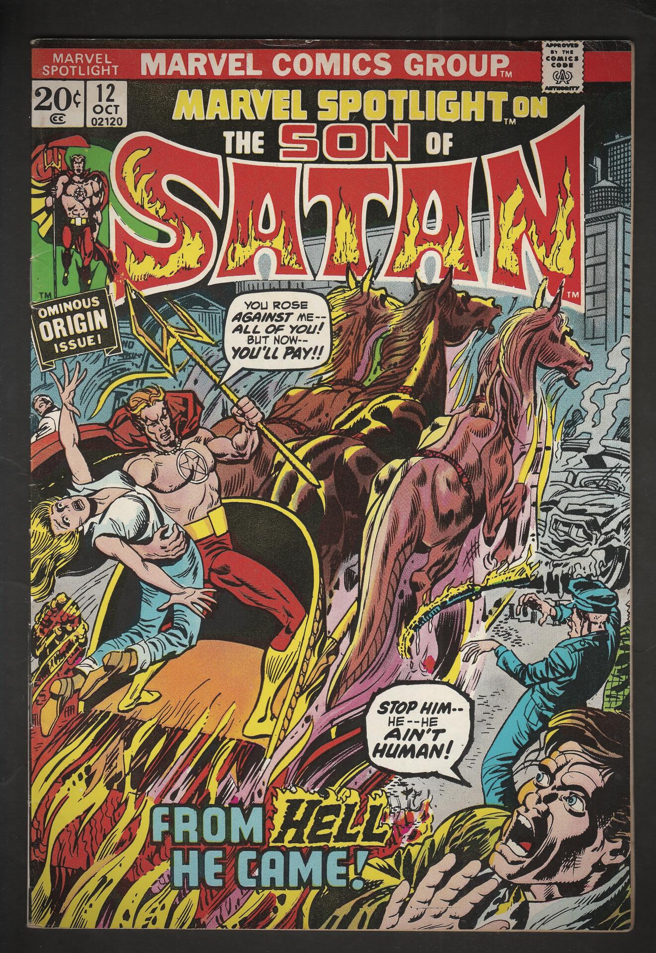 Marvel Spotlight #12 (1973) | Comic Books - Bronze Age, Marvel, Son of ...