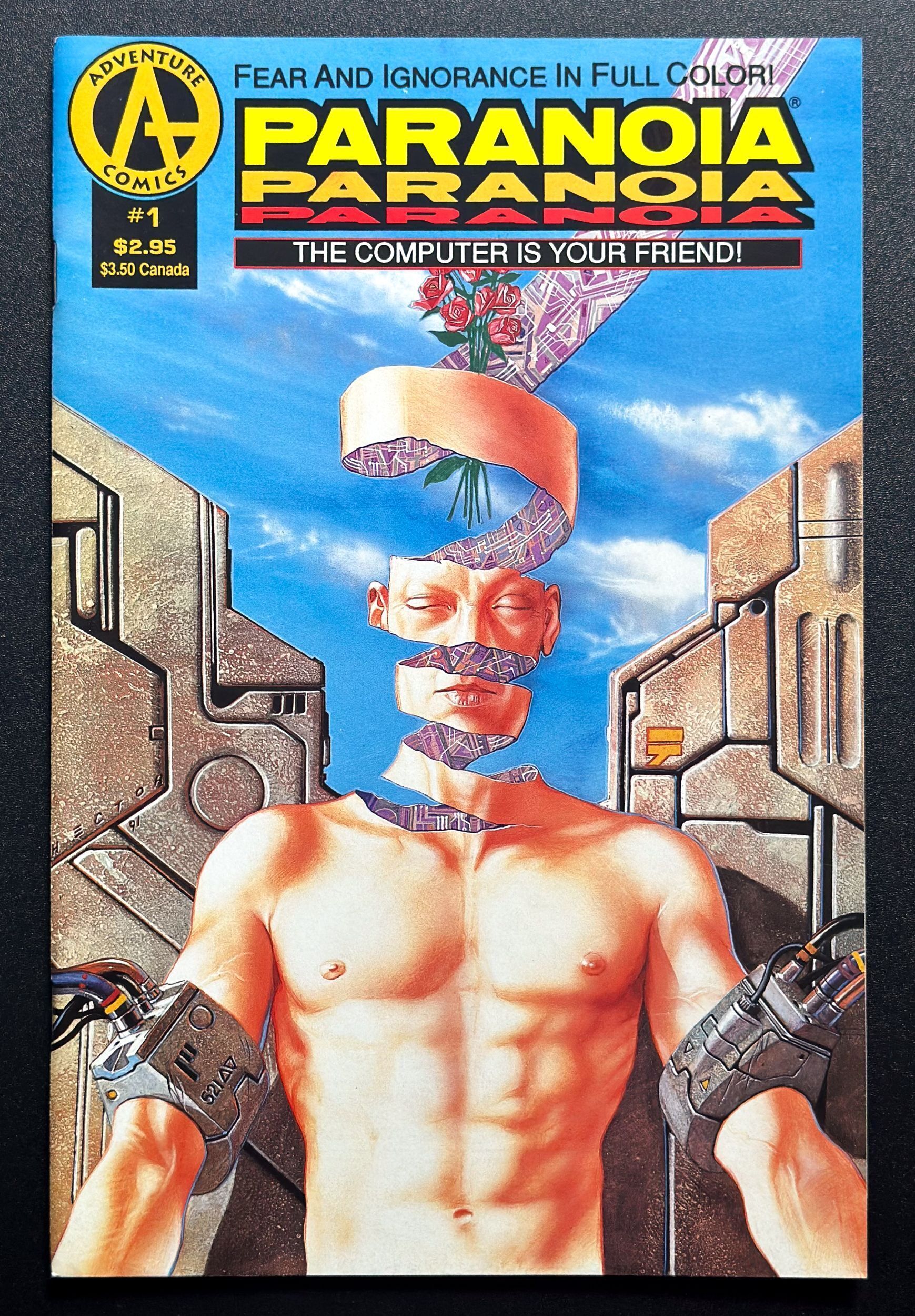 Paranoia #1 (1991) - [RARE] Indie Dystopian Horror/Sci-Fi - NM! | Comic Books - Copper Age ...