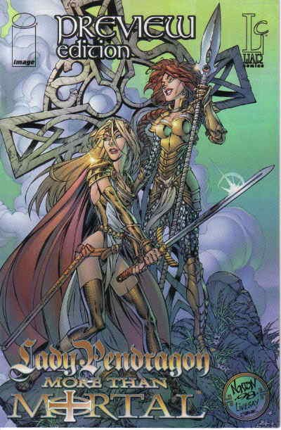 Lady Pendragon/More Than Mortal Ashcan #1 VF ; Image | Comic Books ...