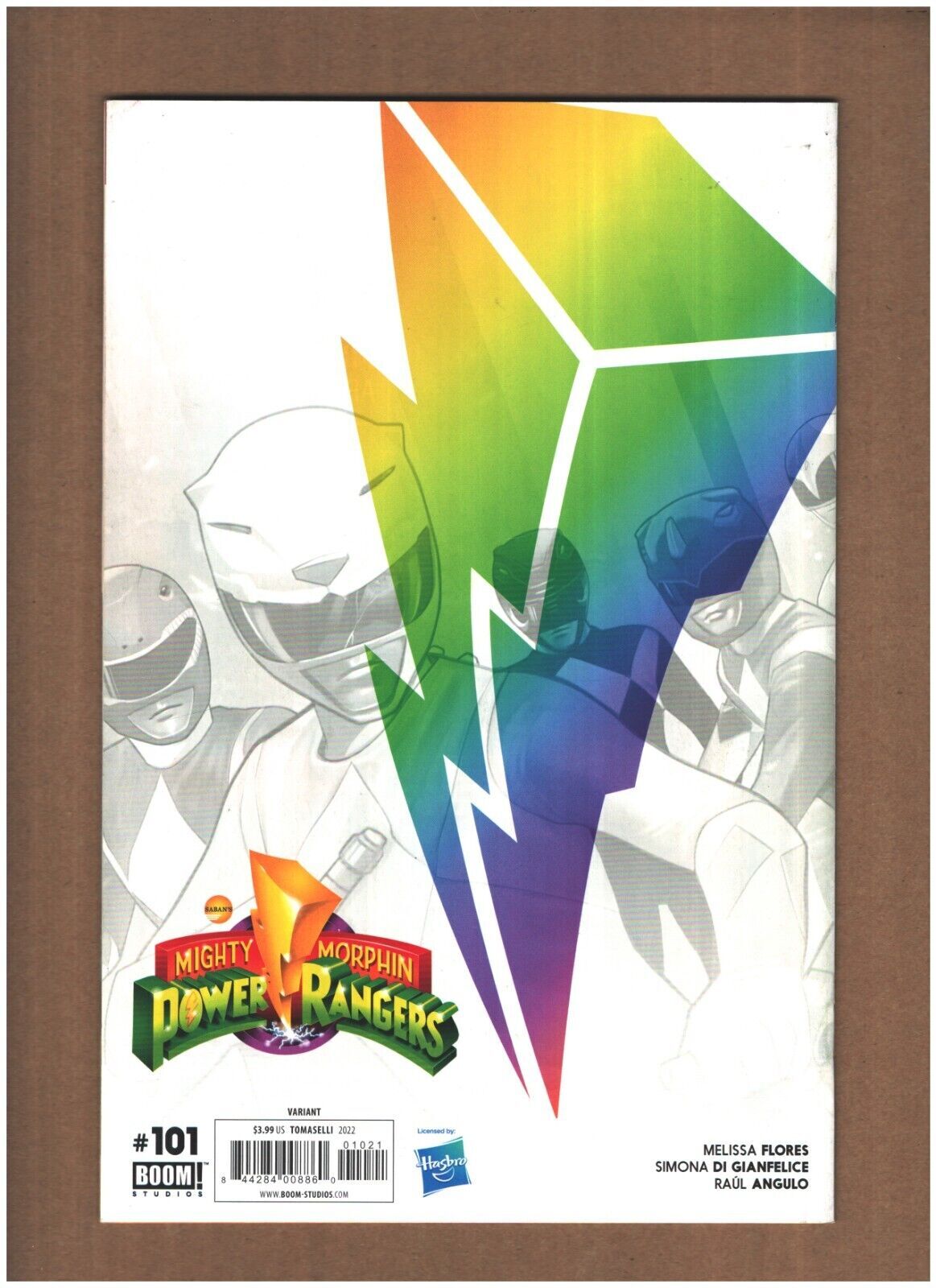 Mighty Morphin Power Rangers #101 Boom! Studios 2022 Legacy Variant VF+ ...