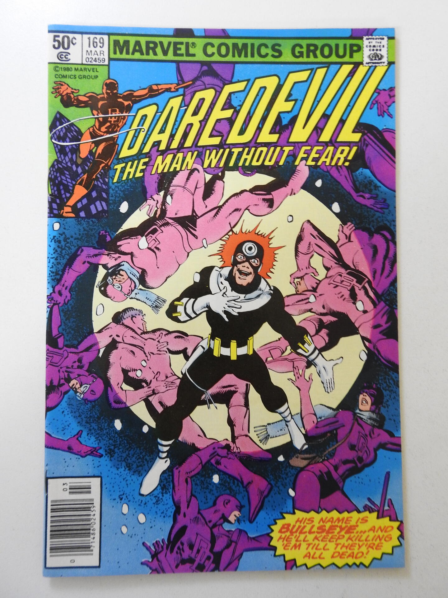 Daredevil 169 1981 Vf Condition Comic Books Bronze Age Marvel