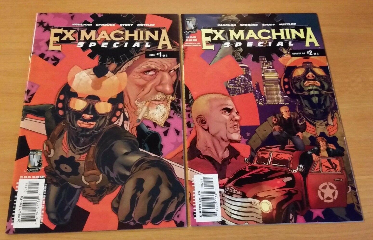 Ex Machina Special 1-2 Complete Set Run! ~ NEAR MINT NM ~ 2006 ...