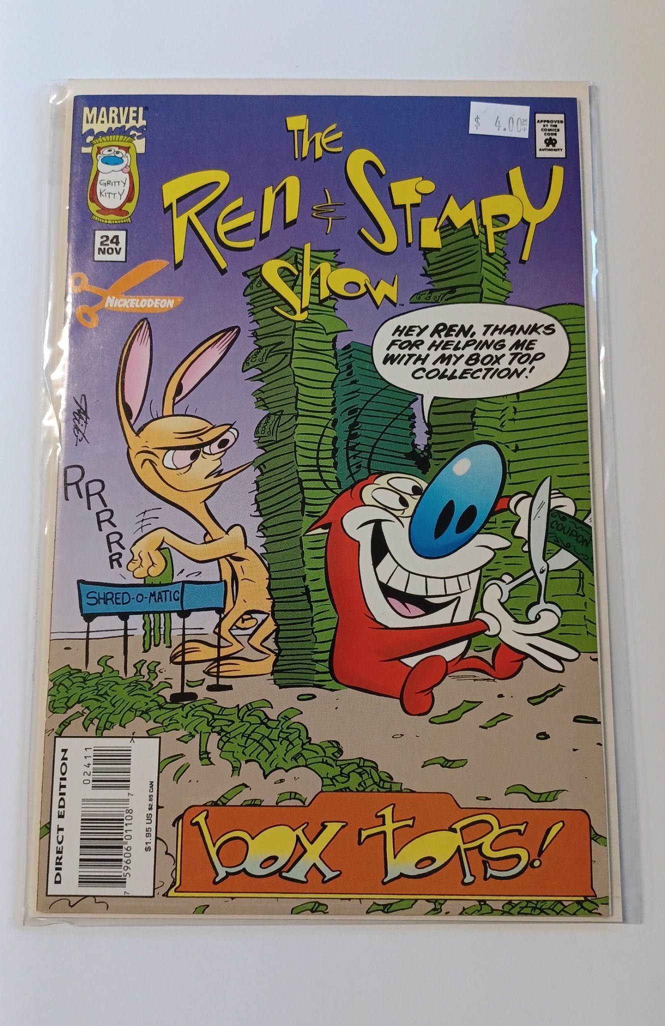 The Ren & Stimpy Show #24 (1994) | Comic Books - Modern Age, Marvel ...