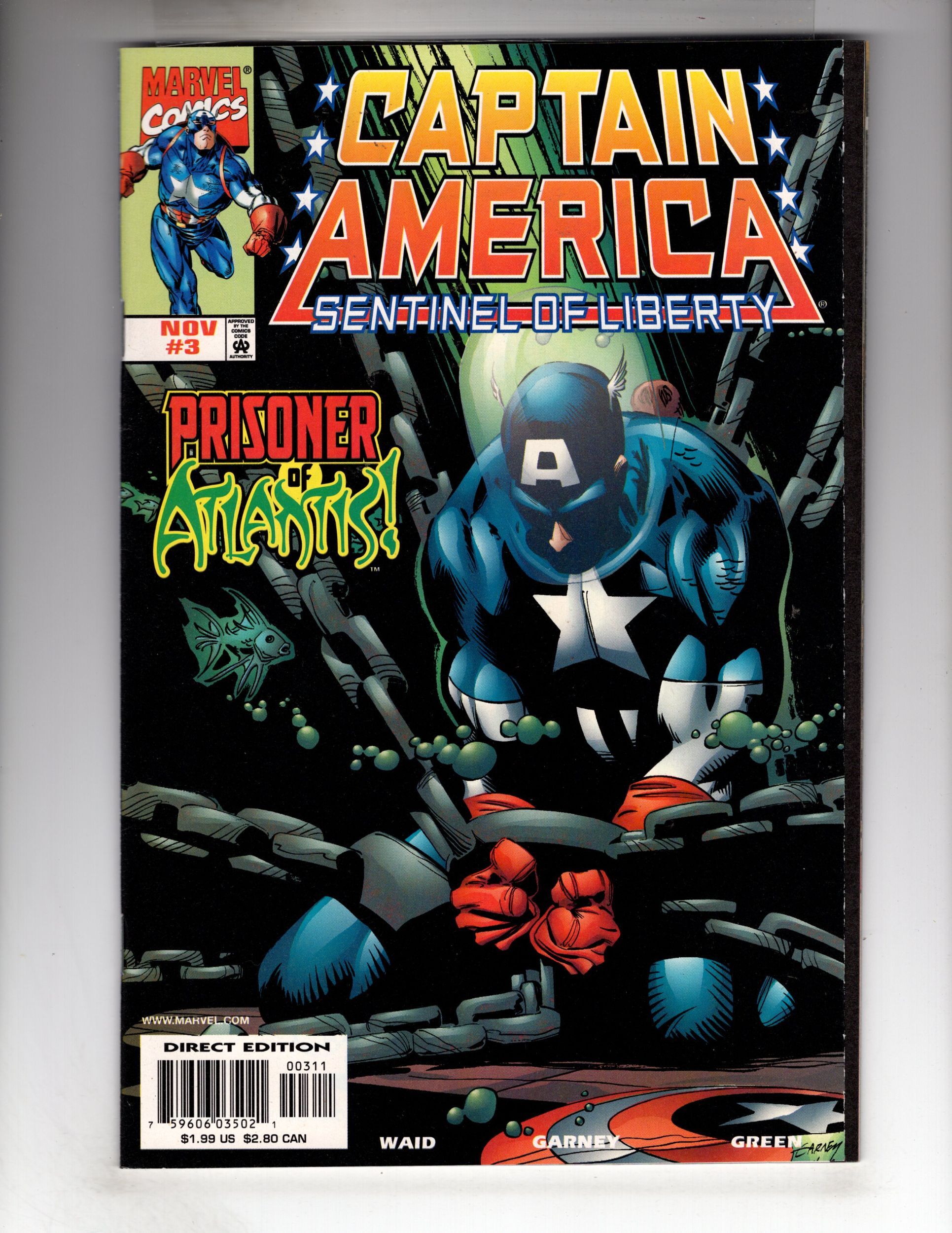 Captain America: Sentinel of Liberty #3 (1998) / SB#1 | Comic Books ...