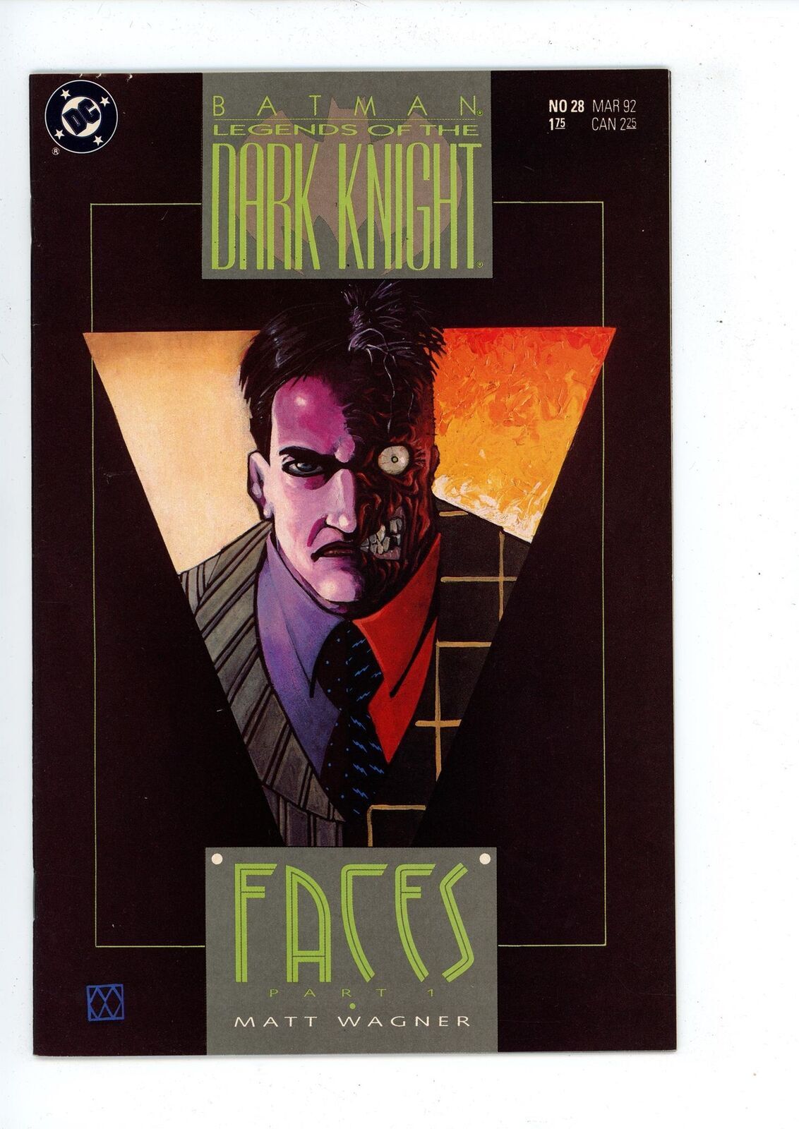 Legends of the Dark Knight #28 (1992) Two-Face DC Comics | Comic Books ...
