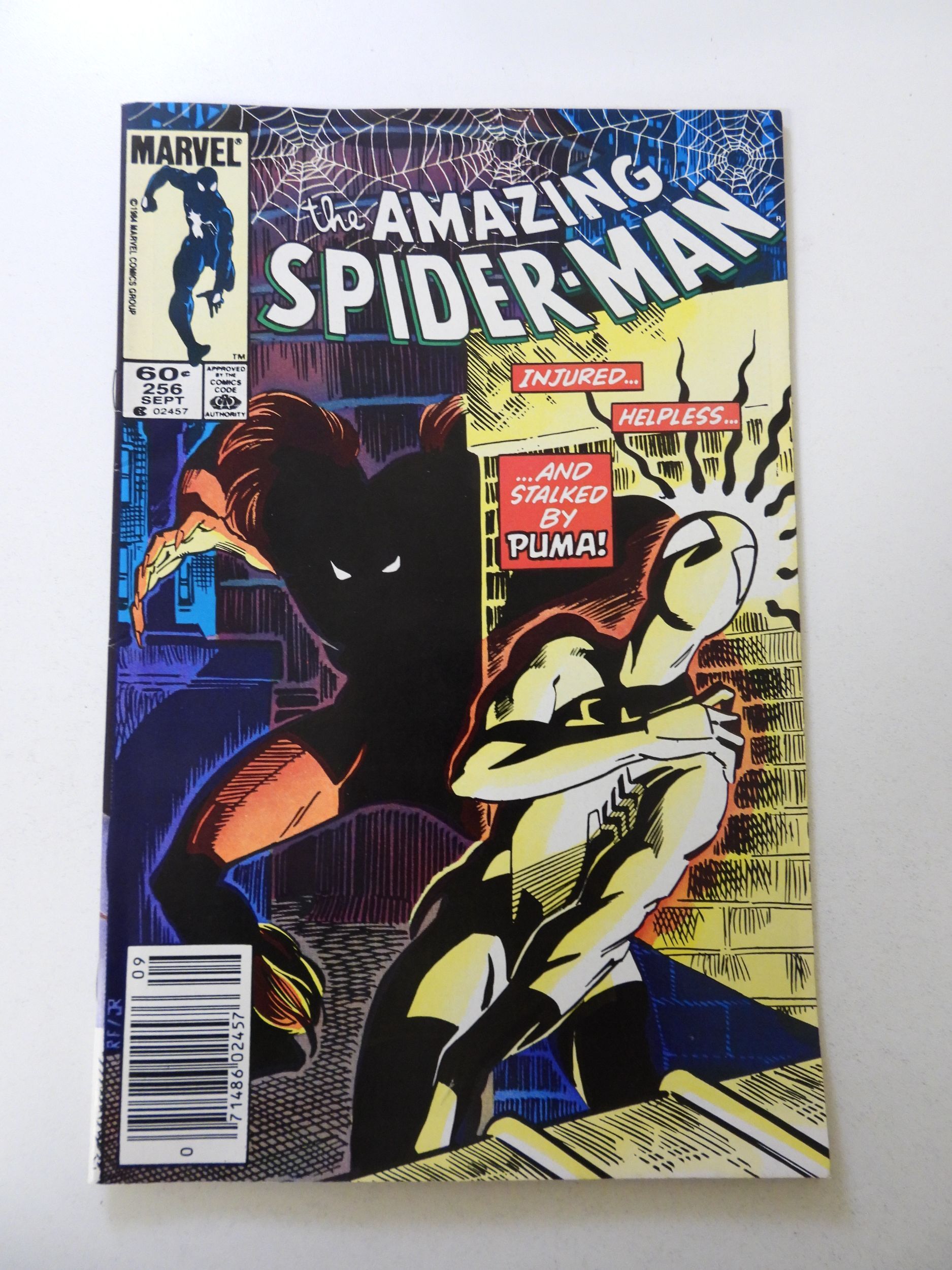 The Amazing Spider-Man #256 (1984) 1st appearance of The Puma VF+ ...