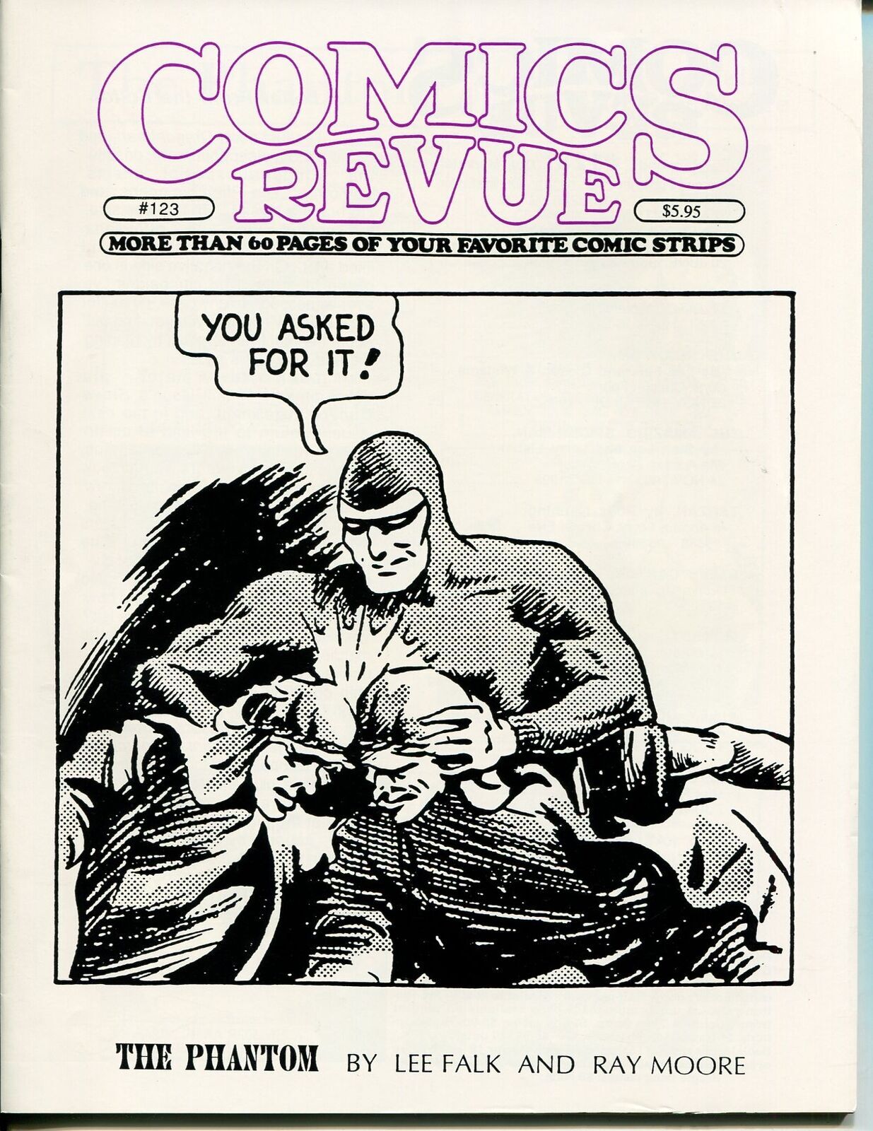 Comics Revue #123 1996-Phantom-Tarzan-Modesty Blaise-Spider-man-Alley ...