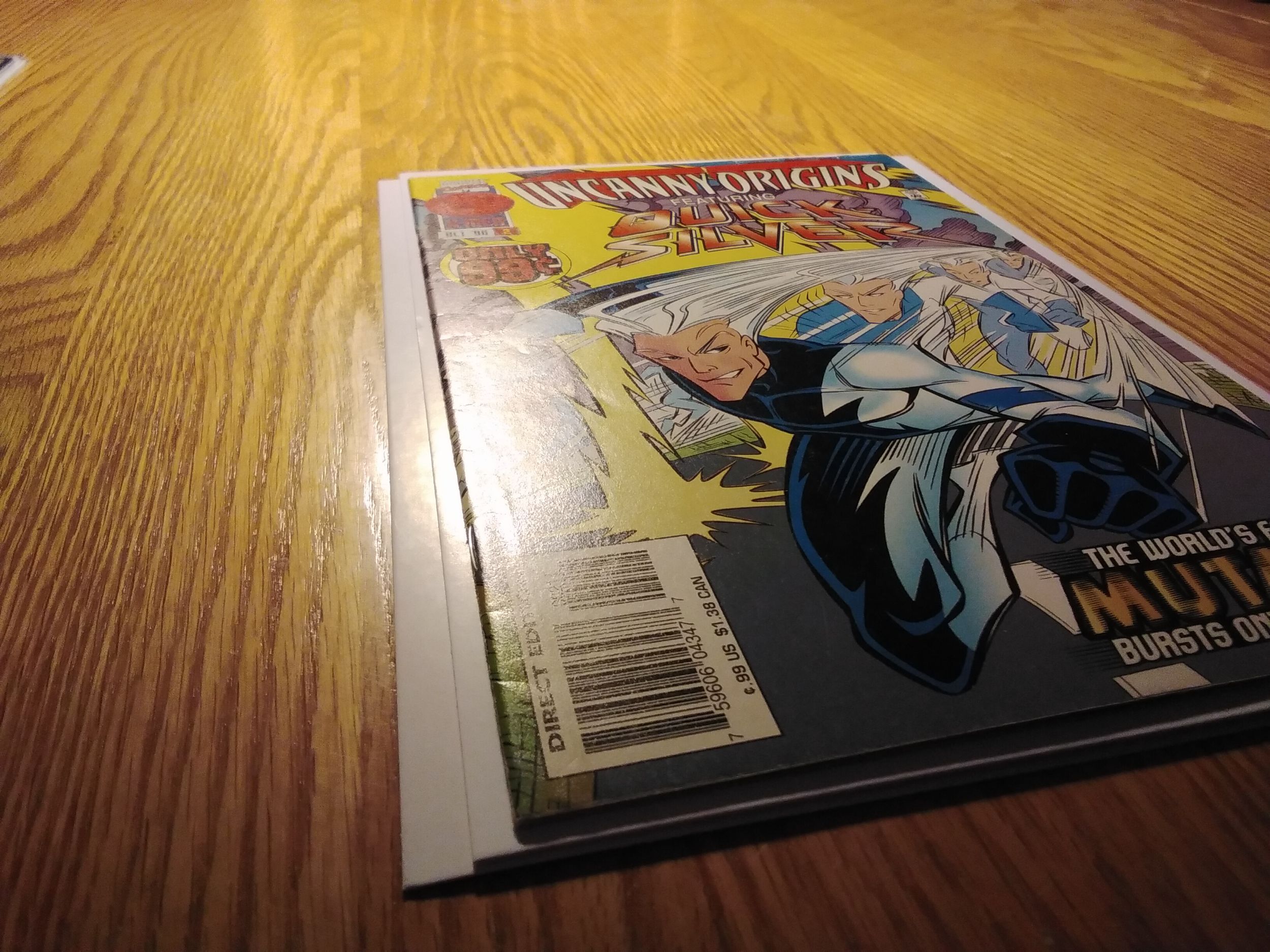 Uncanny Origins #2 Quicksilver (1996) | Comic Books - Modern Age, Marvel, Quicksilver, Superhero ...