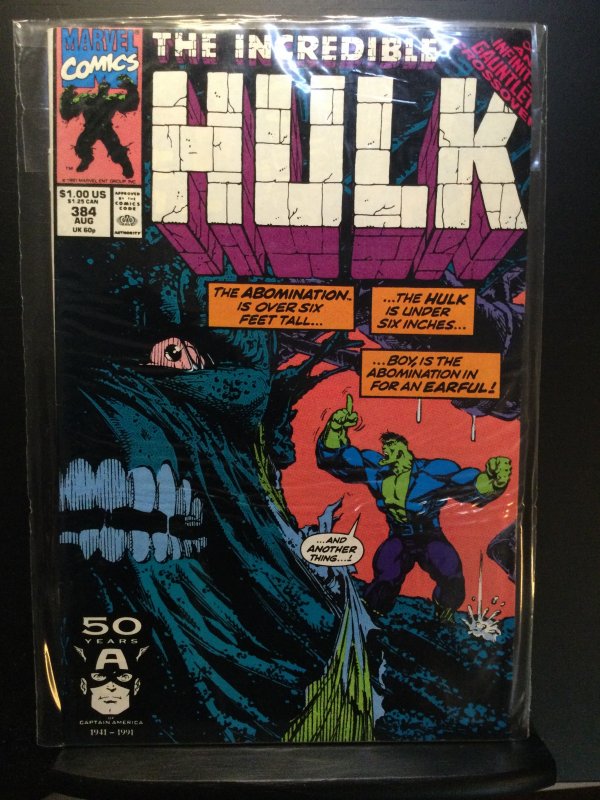 The Incredible Hulk #384 (1991) | Comic Books - Copper Age, Marvel ...