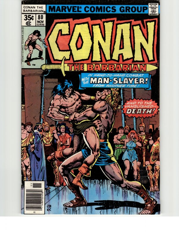 Conan the Barbarian #80 (1977) Conan | Comic Books - Bronze Age, Marvel ...