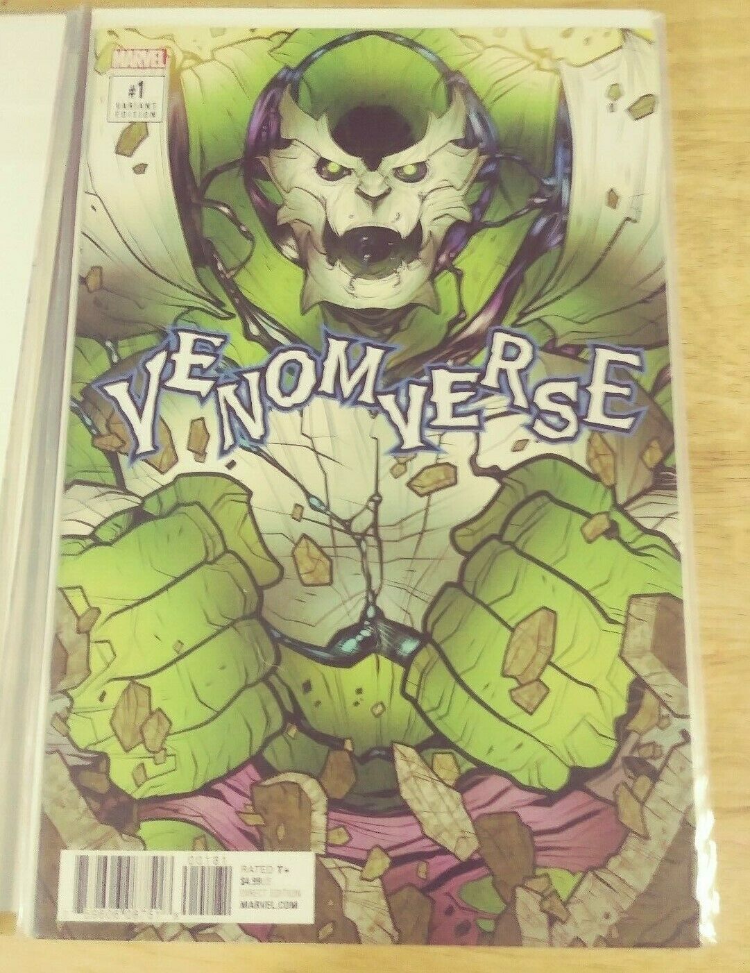 Venomverse #1 2017 marvel elizabeth torque Variant eddie brock poison ...