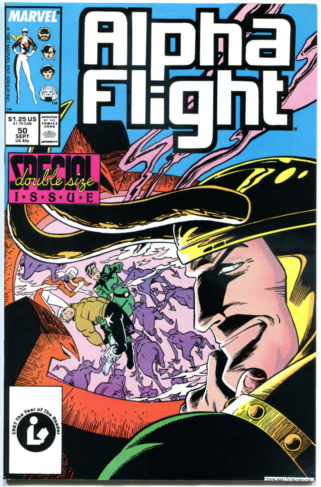 ALPHA FLIGHT #1 2 3 4 5 6 7 8 9 10-52 + Ann #1-2, NM-, 1983, 54 issues ...