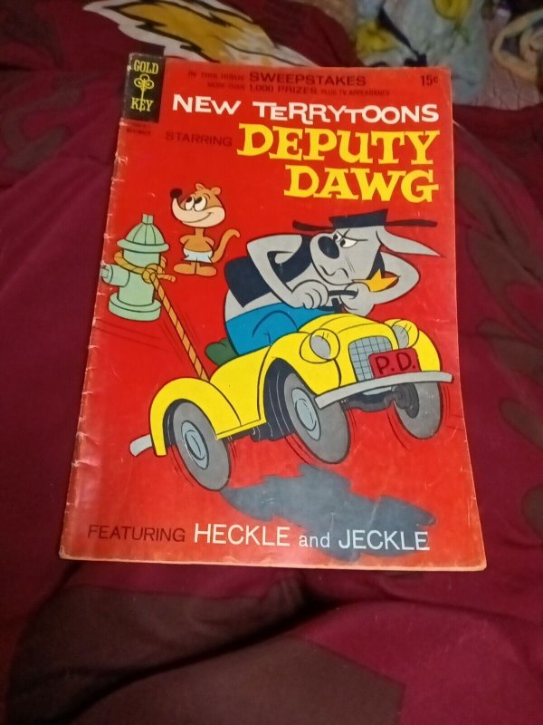 ? New Terrytoons #5 Deputy Dawg Gold Key 1969 Silver Age Cartoon Comics ...