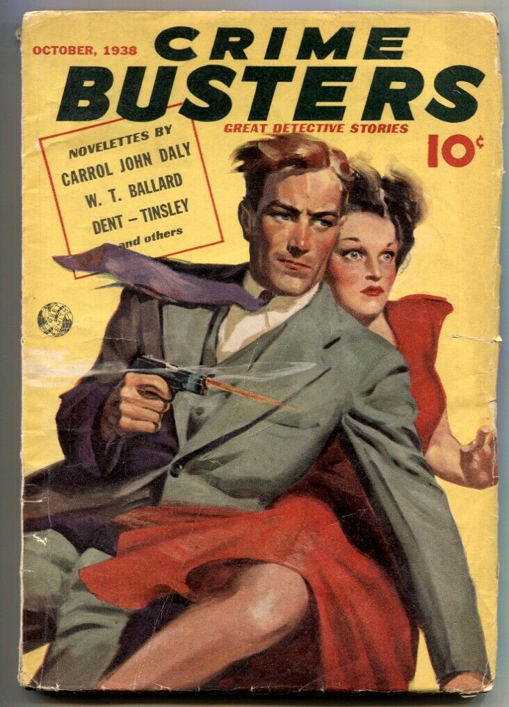 Crime Busters Pulp Oct 1938- 1st Doc Trouble VG | Comic Collectibles ...