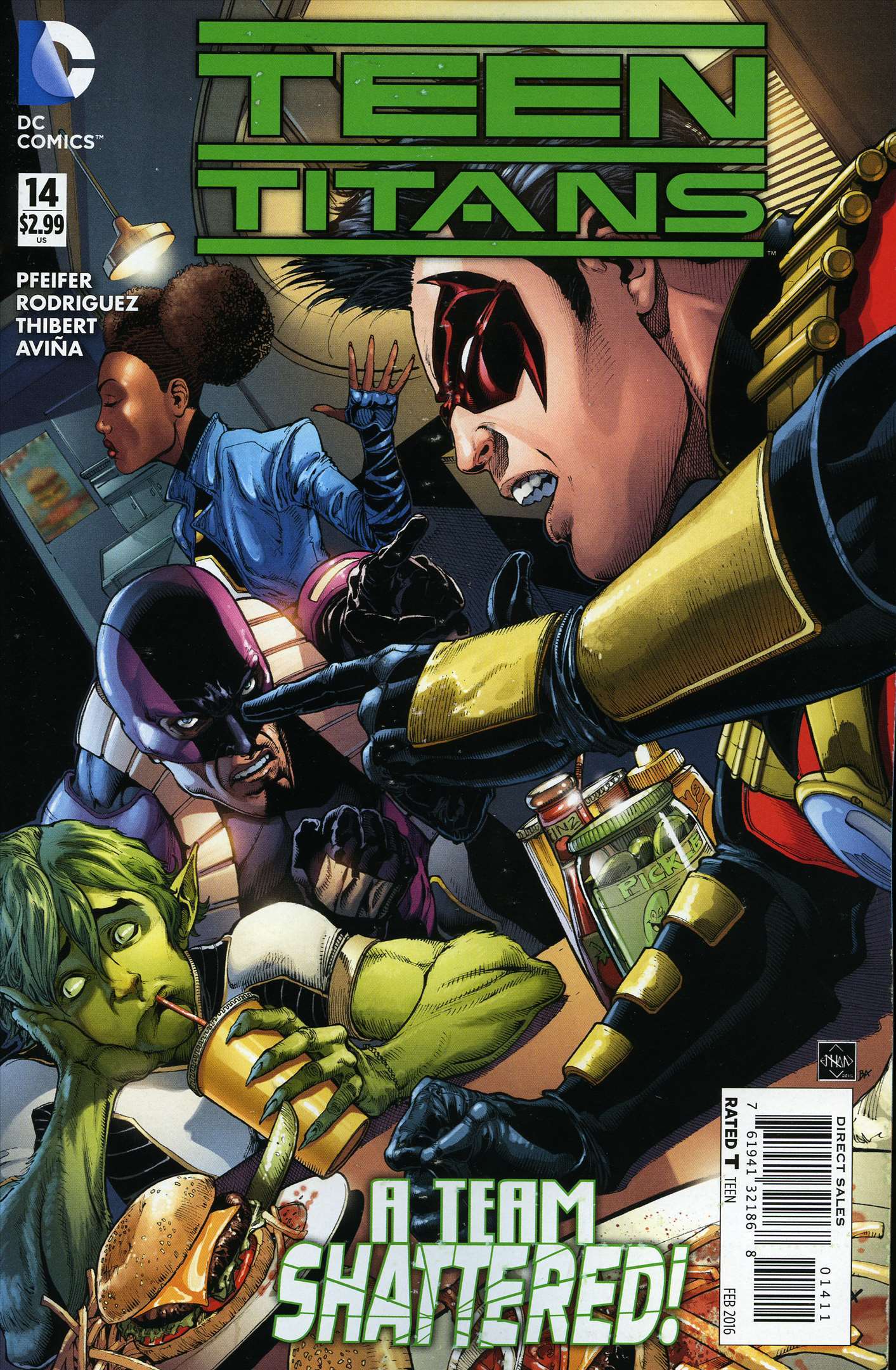 Teen Titans (5th Series) #14 VF ; DC | Ethan Van Sciver | Comic Books - Modern Age, DC Comics ...