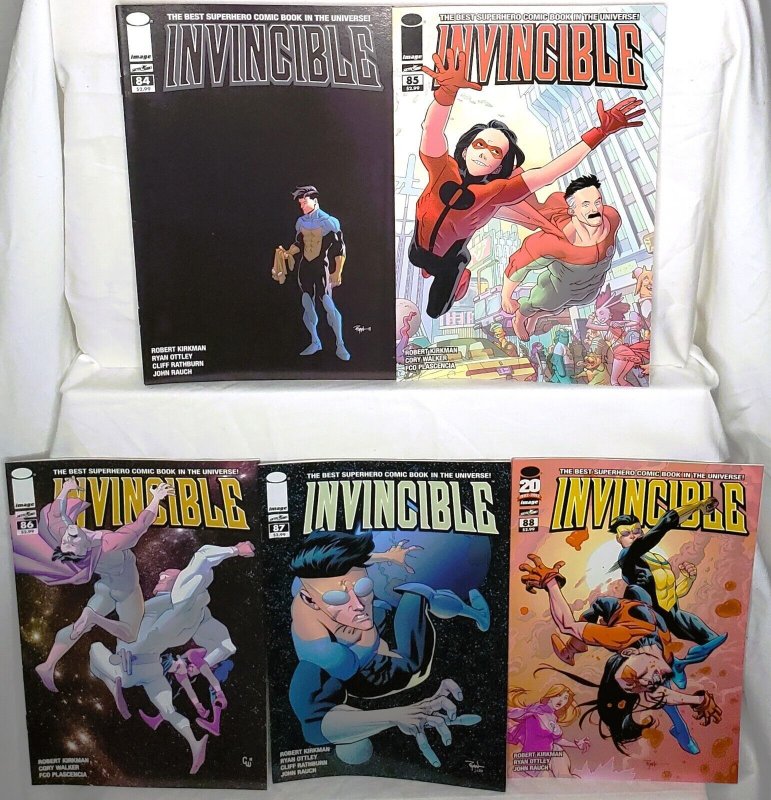 INVINCIBLE #84 - 88 Robert Kirkman Ryan Ottley SkyBound Image Comics ...