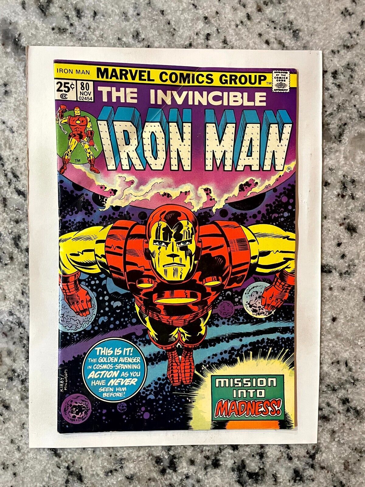 Iron Man # 80 VG Marvel Comic Book War Machine Avengers Hulk Thor X-Men ...