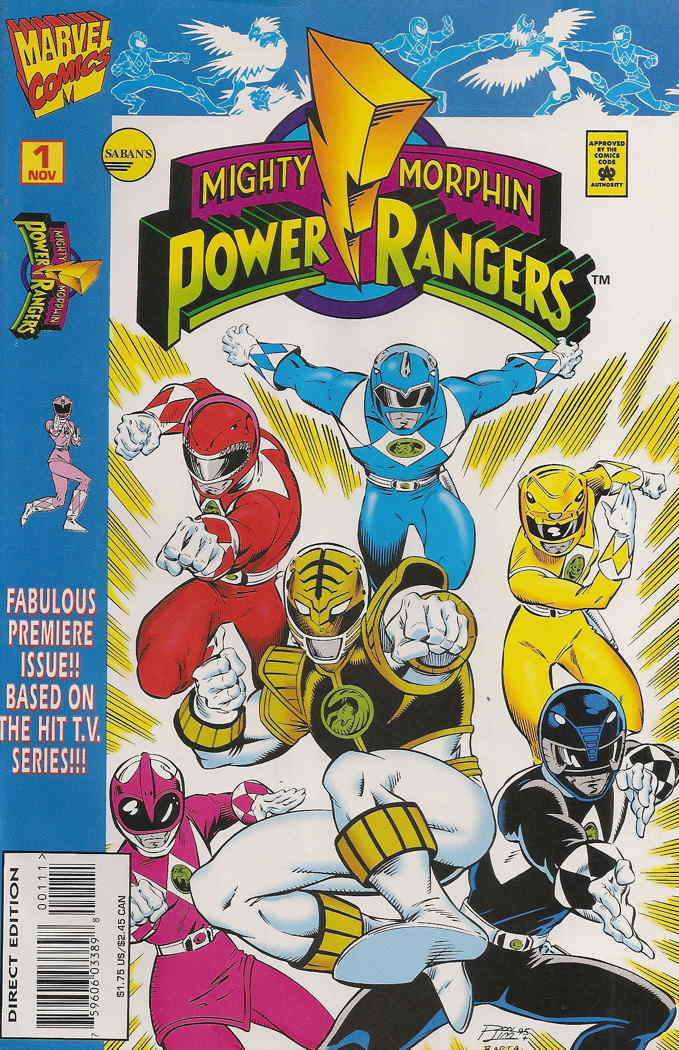 Mighty Morphin Power Rangers (Saban's , 3rd Series) #1 VF ; Marvel ...