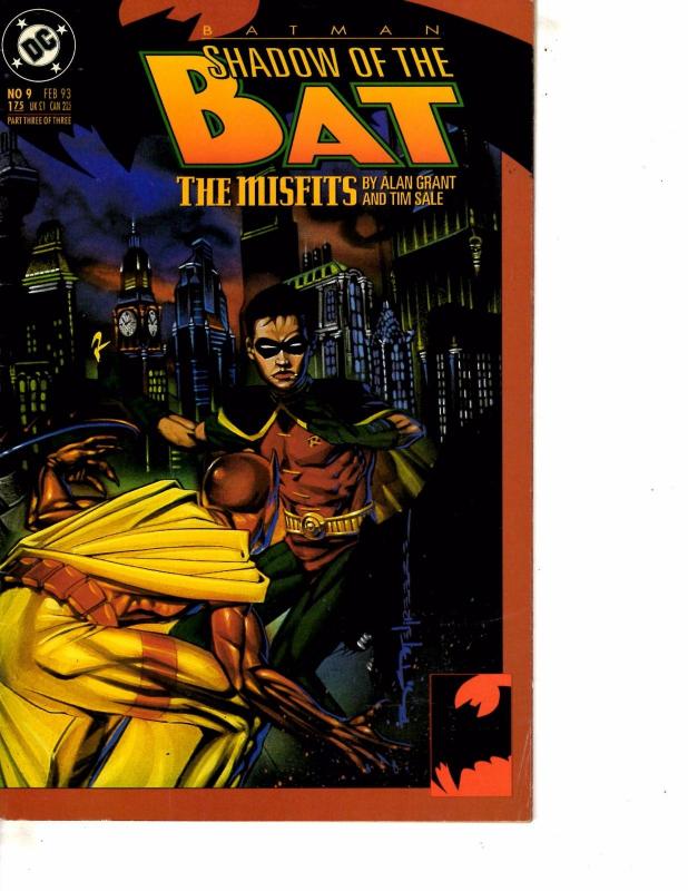 Lot Of 2 DC Comic Batman #494 and Shadow of the Bat #9 Superman ON13 ...