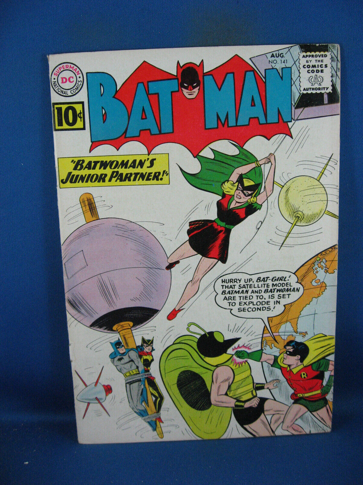 Batman 141 VG F DC 1961 Batman Batgirl Batwoman DC Scarce | Comic Books ...