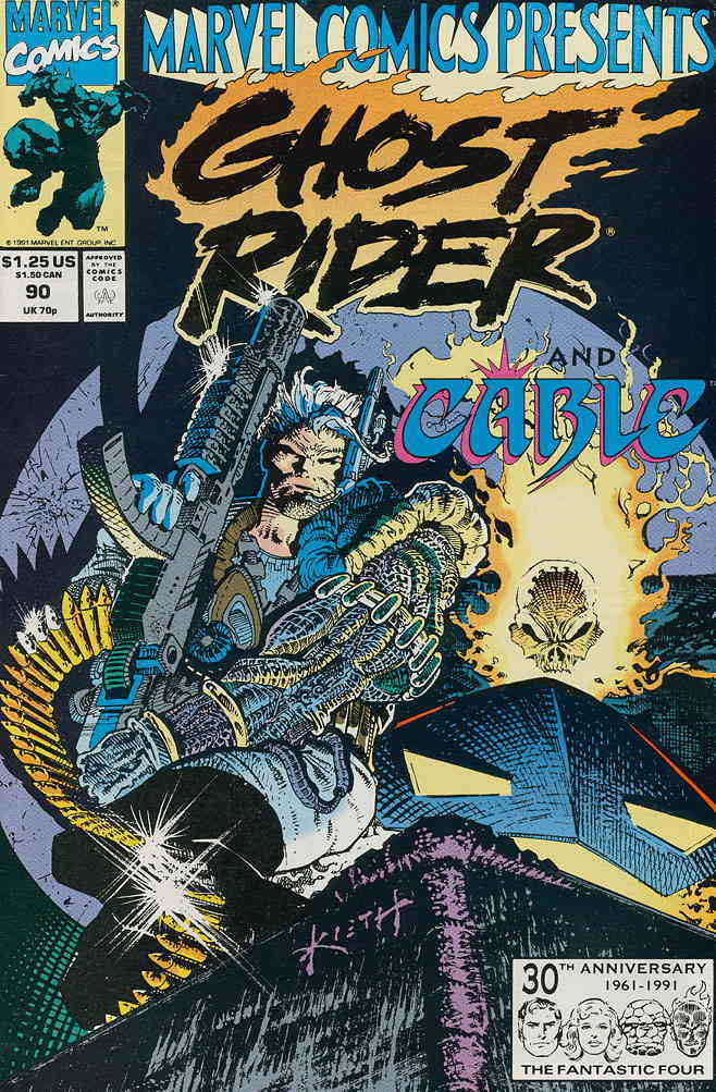 Marvel Comics Presents #90 VF ; Marvel | Wolverine Sam Kieth | Comic ...