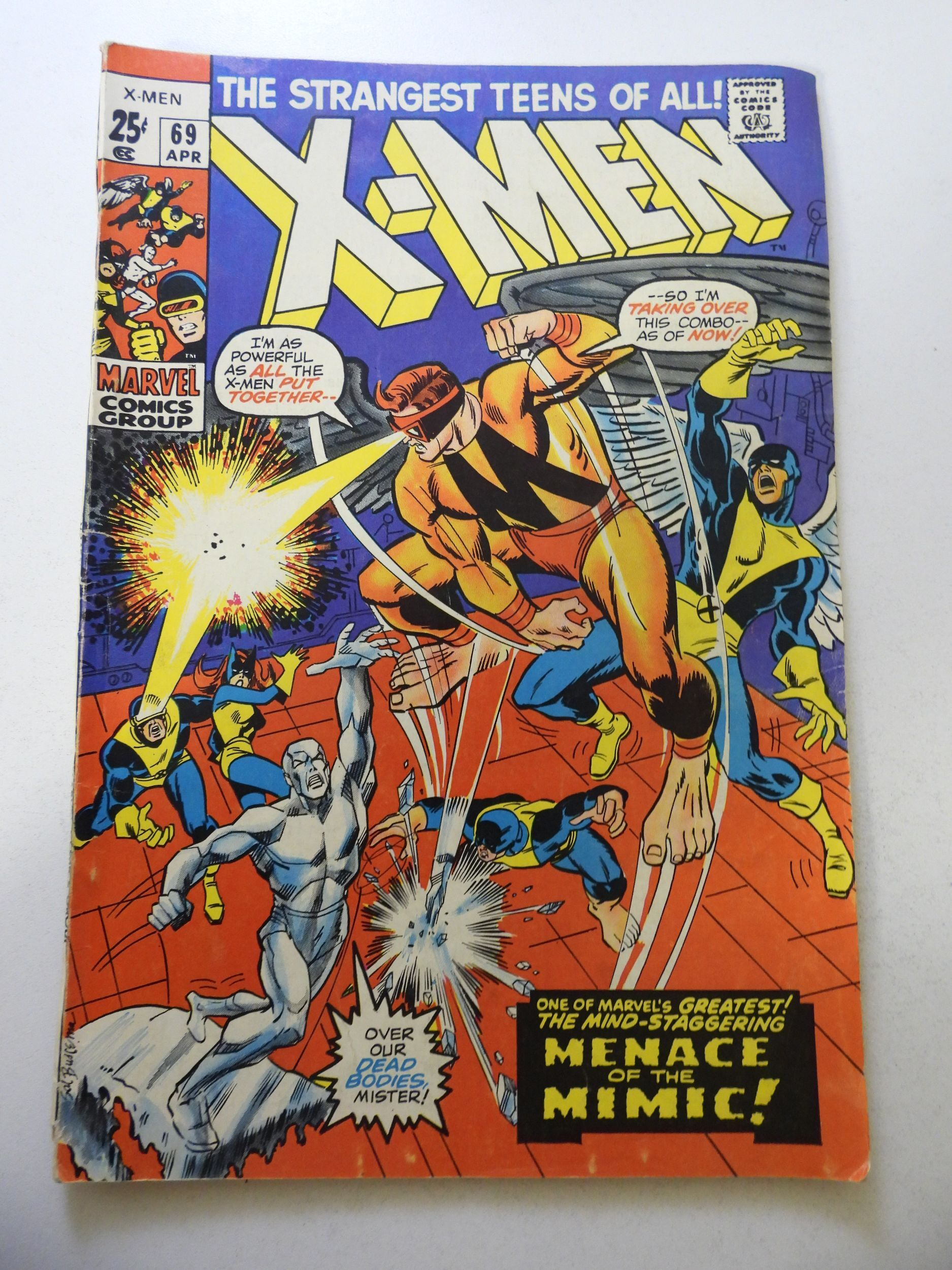 The X-Men #69 (1971) FN Condition 1/4" Spine Split | Comic Books ...