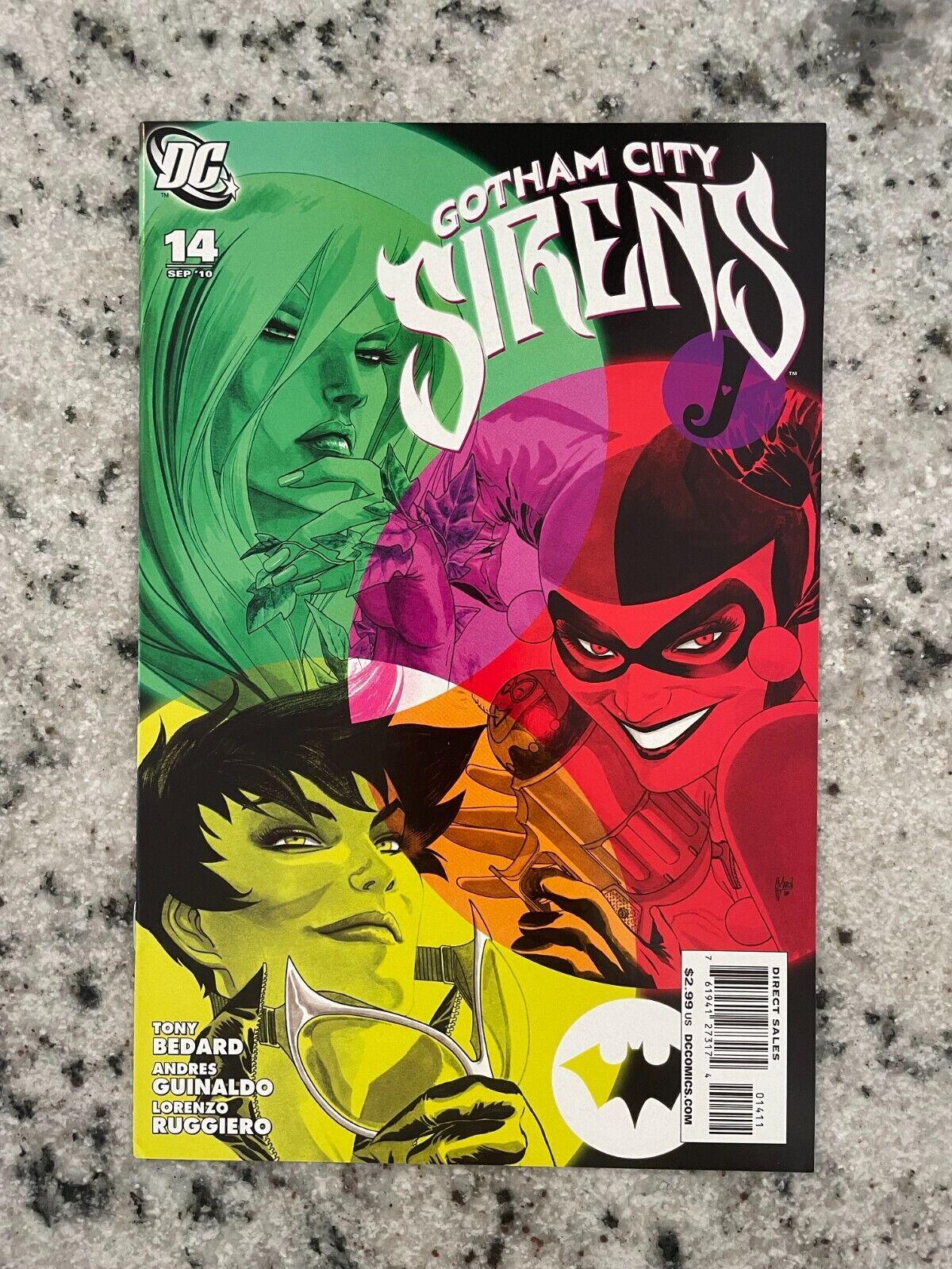Gotham City Sirens # 14 NM- DC Comic Book Catwoman Harley Quinn Poison ...