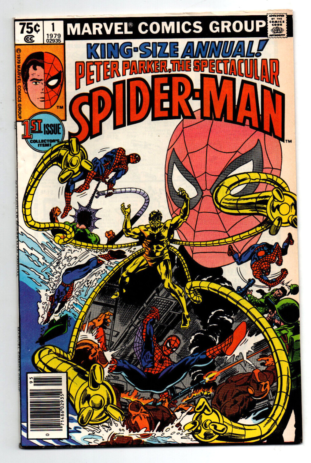 The Spectacular Spider-Man King-Size Annual #1 newsstand - 1979 - VF ...