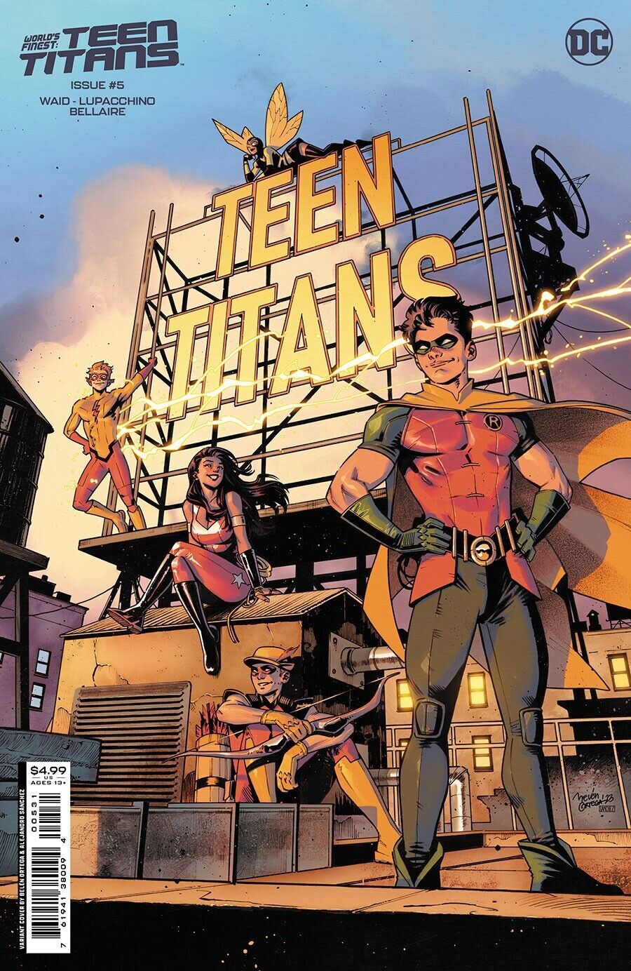 Worlds Finest Teen Titans #5 Cover C Belen Ortega DC Comics 2023 EB182 ...