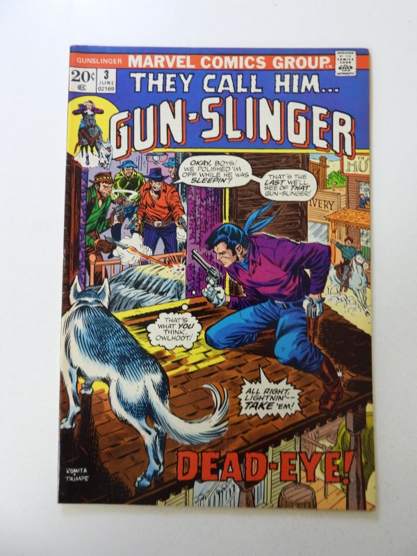 Gun-Slinger #3 (1973) VF- condition | Comic Books - Bronze Age, Marvel ...