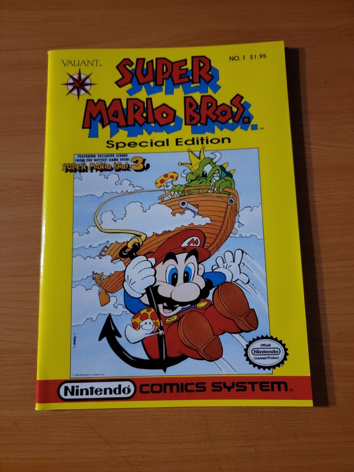 Super Mario Bros. Special Edition #1 ~ NEAR MINT NM ~ 1990 Valiant ...