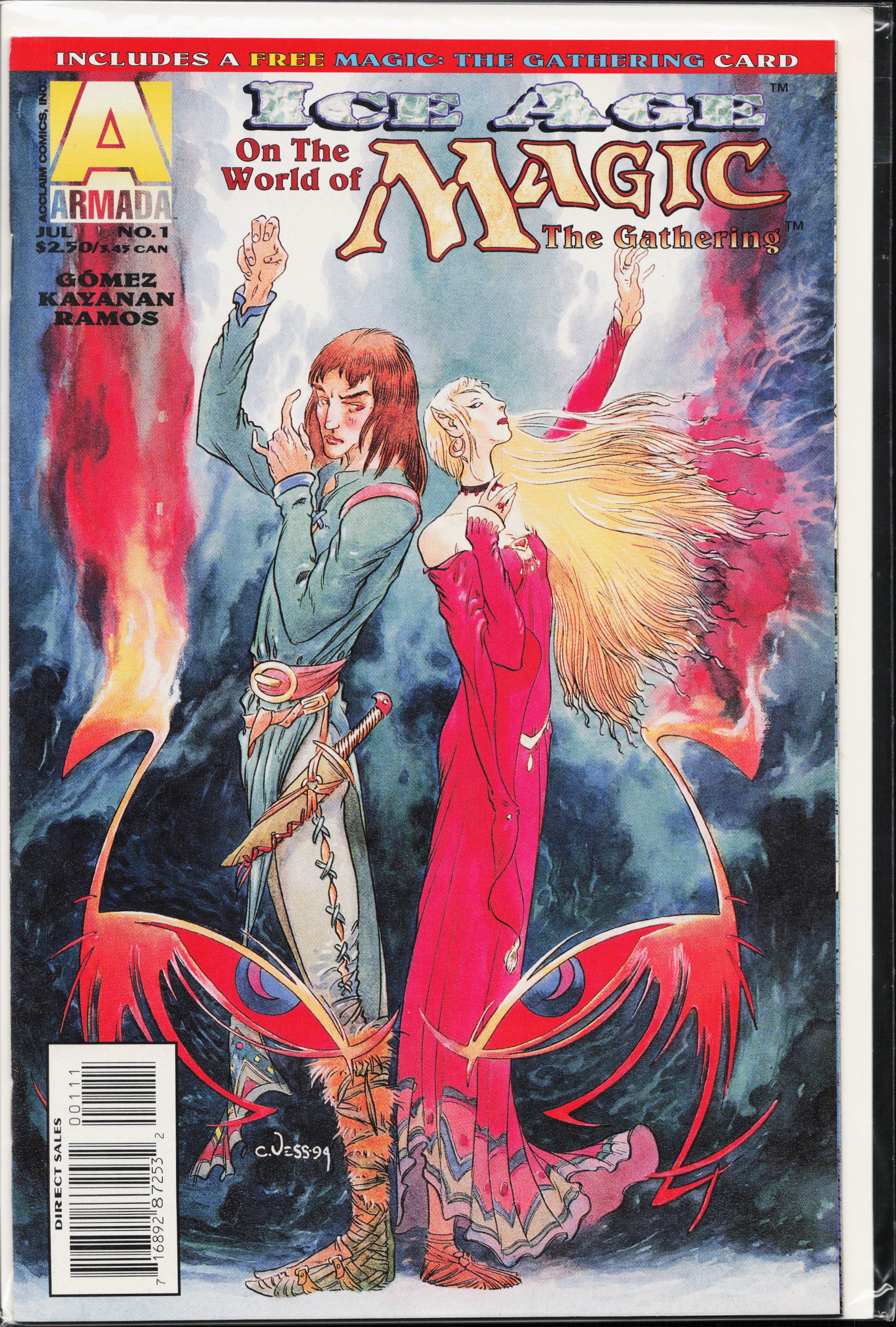 Ice Age on the World of Magic: The Gathering #1 (1995) Magic: The ...